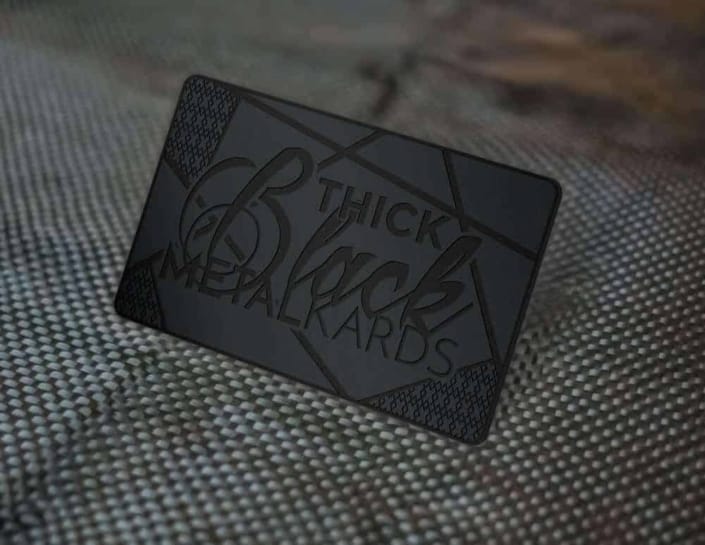 Order Black Metal Cards - Luxury Black Cards By Metal Kards