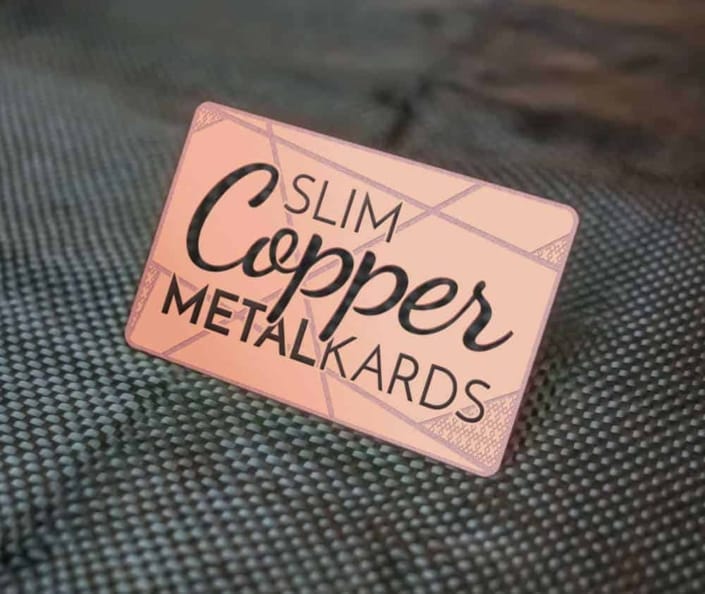 ORDER Copper Metal Cards - Luxury Copper Cards by MetalKards.com