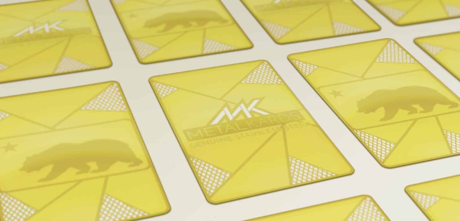How Shiny Are Gold Metal Cards? Answered At MetalKards.com