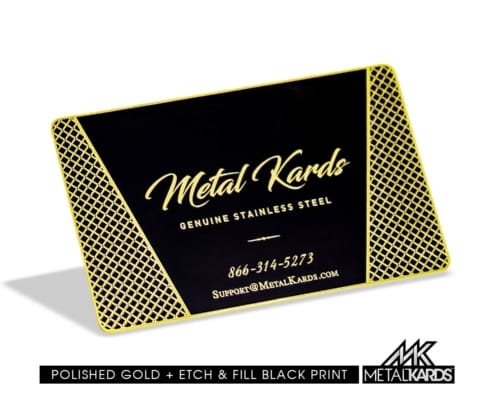 Order Gold Metal Cards - Luxury Gold Cards @ MetalKards.com