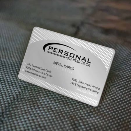 Personal Metal Cards Package - Cheap Metal Cards @ MetalKards