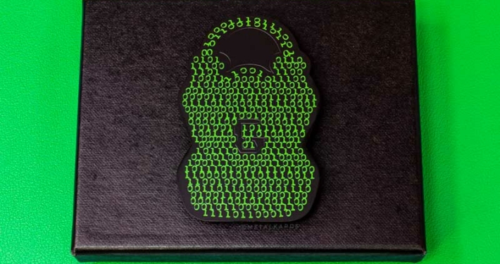 Black Green Lock Encryption Cards - [ Metal Kards ] – Examples & Ideas