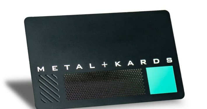 2 Color Black Metal Card - [ Metal Kards ] – Examples & Ideas