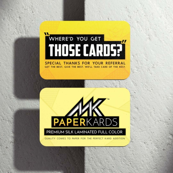 [ORDER] Paper Business Cards - MetalKards.com