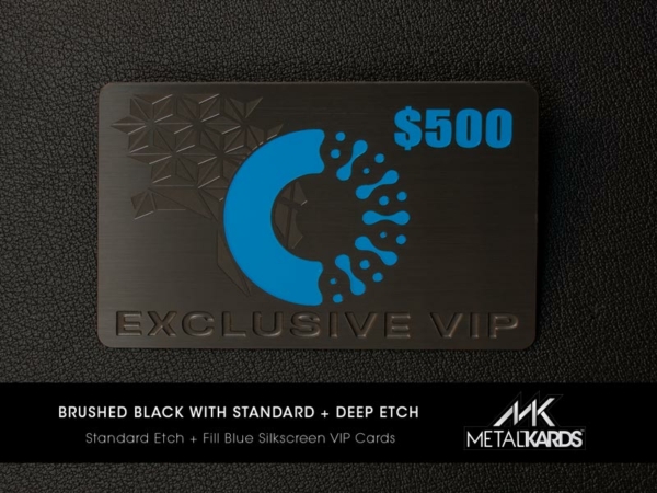 Enhance Your Brand With VIP Metal Gift Cards