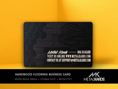 #1 Metal Flooring Business Cards –The Best Quality + Designs