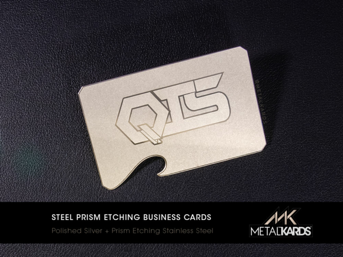 Deep Engraved Steel Cards - The Best Made By MetalKards.com